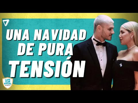 🎄 ¡Crucificados! Wanda Nara y Mauro Icardi vivieron una Navidad de pura TENSIÓN
