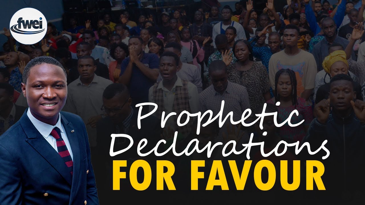 Prophetic Declaration For Favour By Apostle Jonathan Shekwonya - YouTube