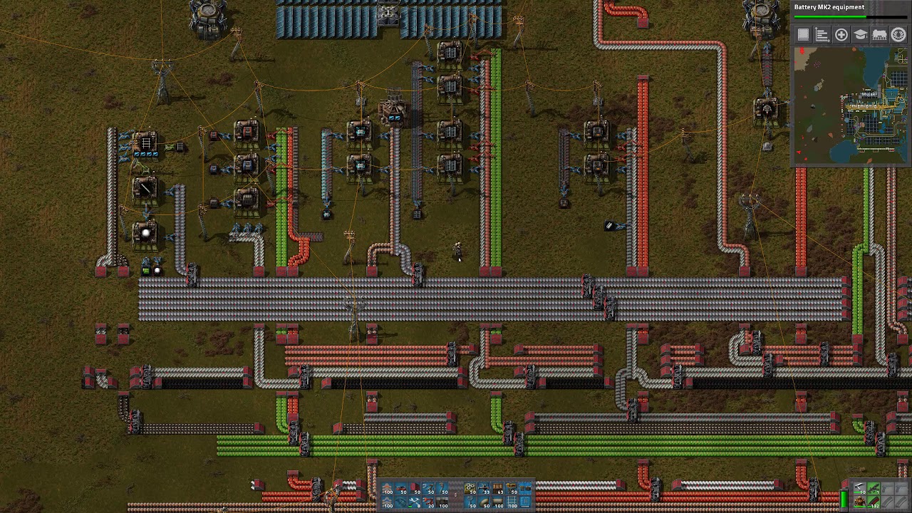 Factorio - Live/1440p - E64 - Learning to love our far-flung empire ...