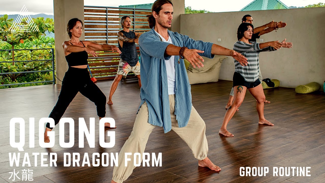 Dragon Water Qigong routine for improve energy flow and peaceful mind ...