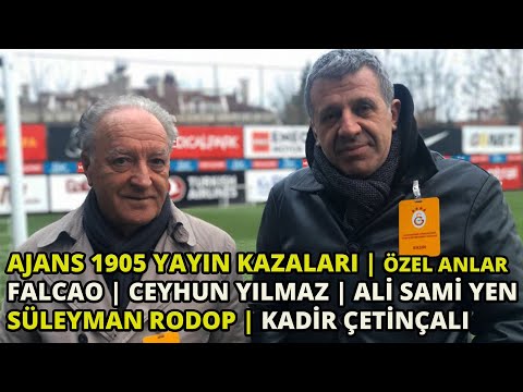 Süleyman Rodop-Kadir Çetinçalı | Özel Anlar | Ceyhun Yılmaz | Falcao | Galatasaray | Metin Oktay