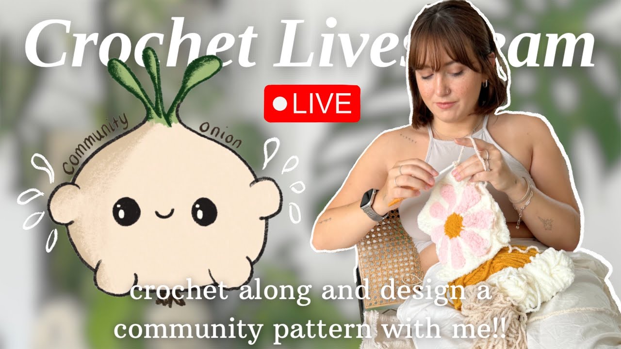 Designing a Free Community Pattern TOGETHER ?! My first Crochet ...