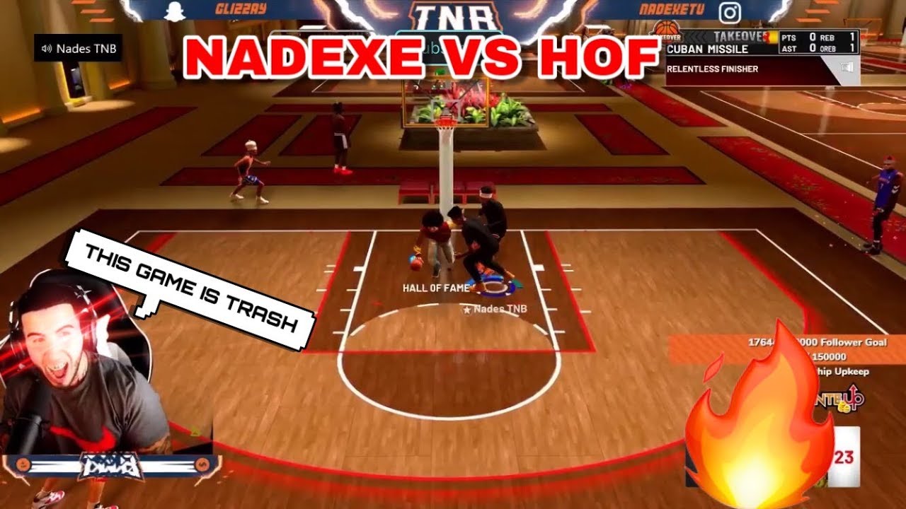 NADEXE RAGE IN SERIES AGAINST HALL OF FAME 2K NBA 2k19 - YouTube