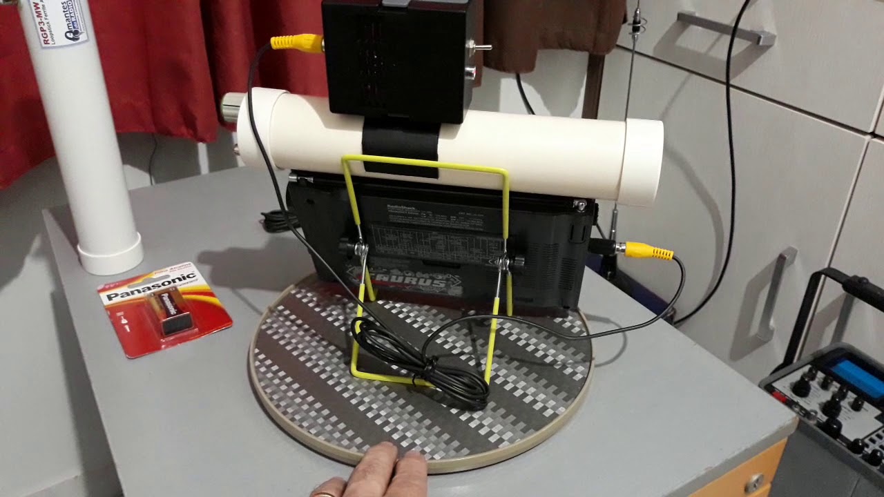 RGP3-SW Active Loopstick Antenna ver. Export Model - YouTube