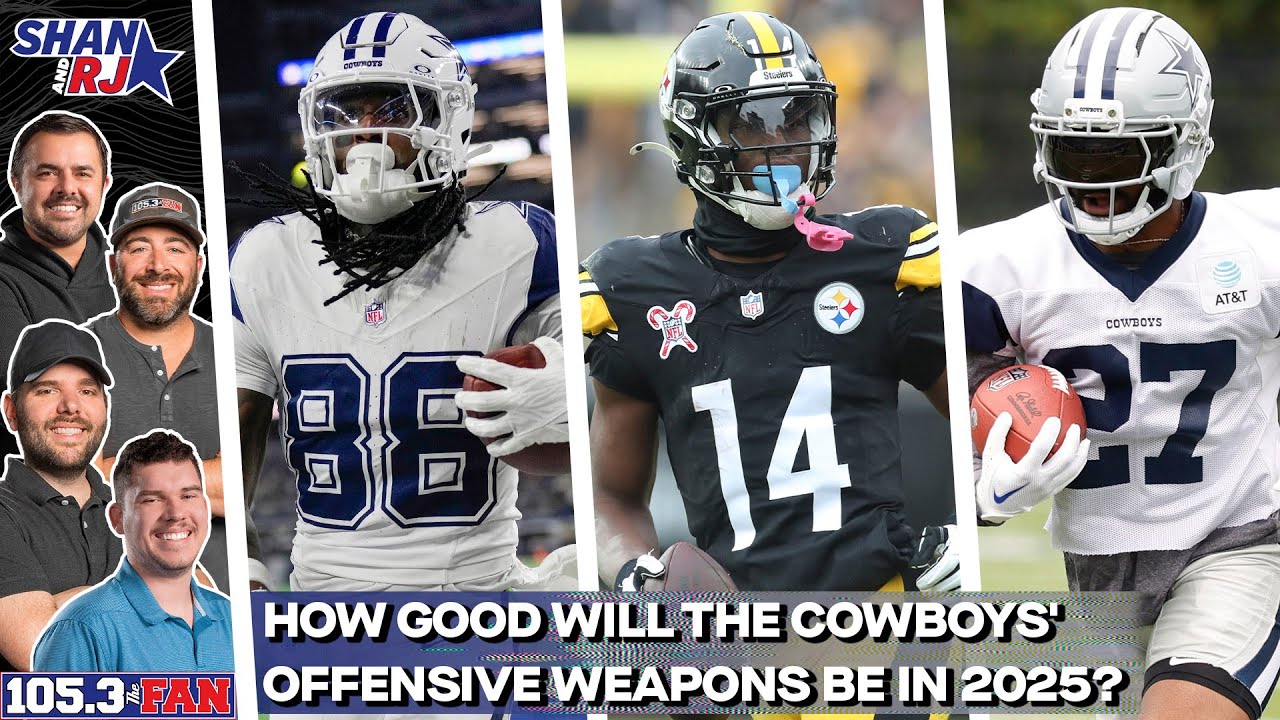Where Do The Cowboys Stand In The NFL Offensive Weapons Power Rankings ...