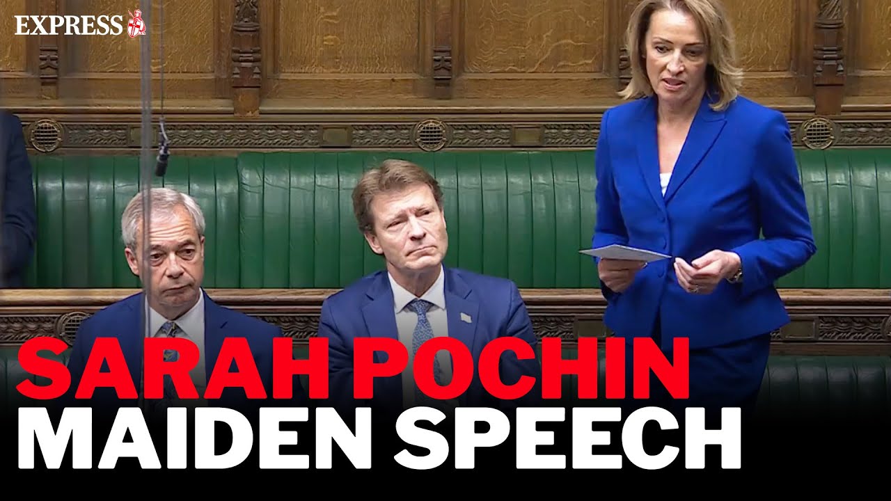 IN FULL | New Reform MP Sarah Pochin targets illegal immigration in ...