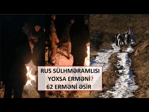 Rus sülhməramlıları adı ilə Laçında olan ermənilərin əsir götürülməsi