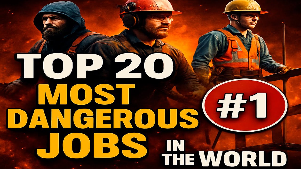 Top 20 Most Dangerous Jobs in the World 🔥 | You Won’t Believe #1! - YouTube