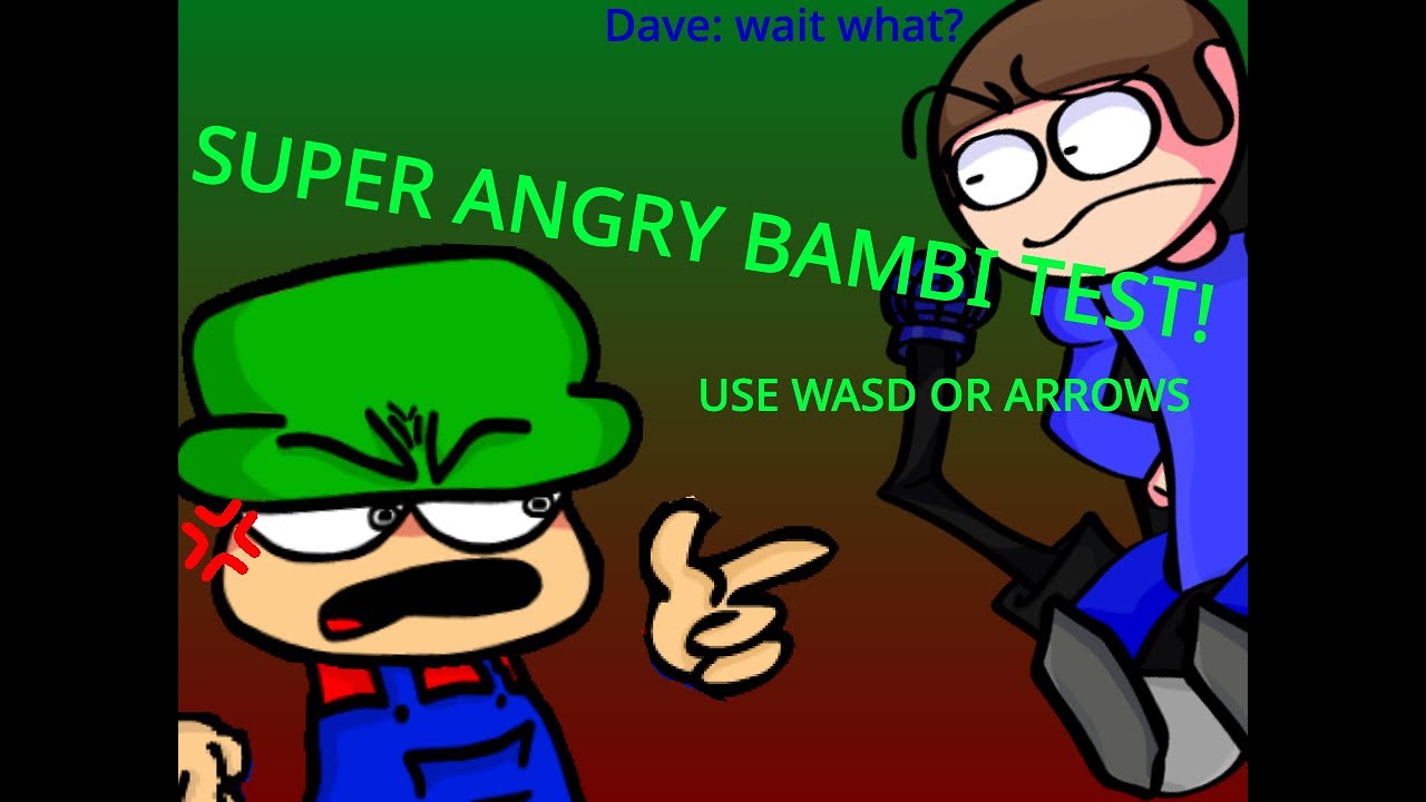 Super Angry Bambi Sprite Test! - YouTube
