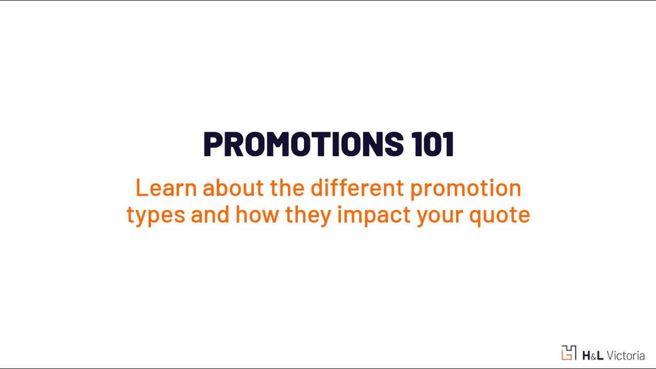 Promotions 101 - Learn about the different promotion types and how they ...