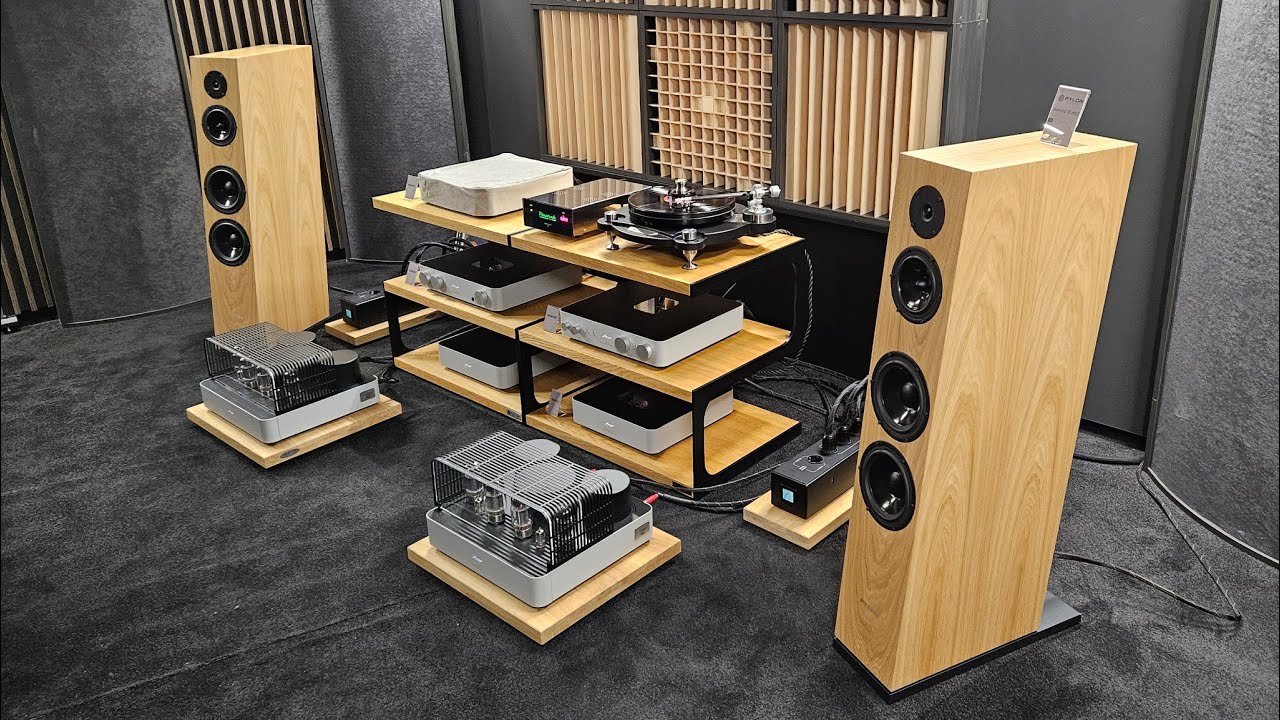Pylon Audio Diamond 30 mk II & Fezz Audio Titania (Audio Video Show ...