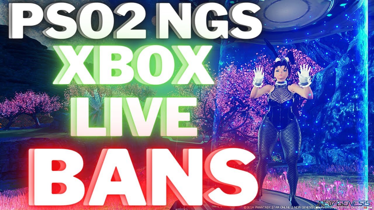 PSO2 NGS XBOX LIVE Microsoft Bans Info - YouTube
