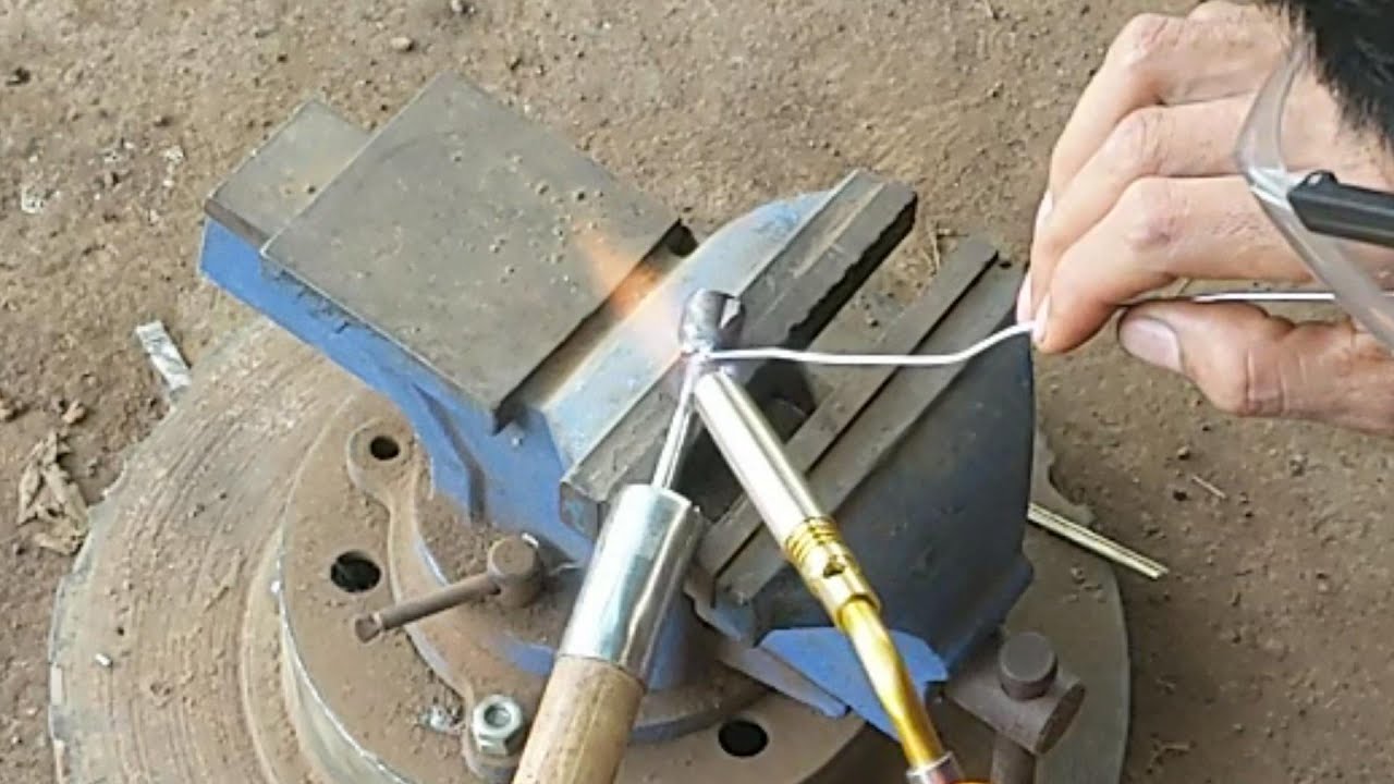Gas tools welding Aluminum welding wire Flux cored - YouTube