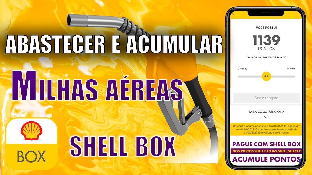ABASTECER COM DESCONTO | Como ACUMULAR pontos com SHELL Box para Viagem ...