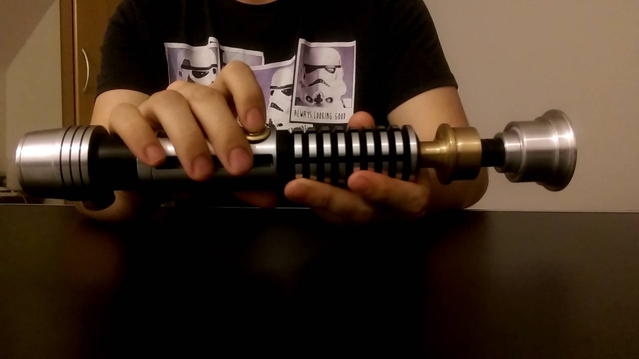 SABERFORGE Exhalted Lightsaber Review - YouTube