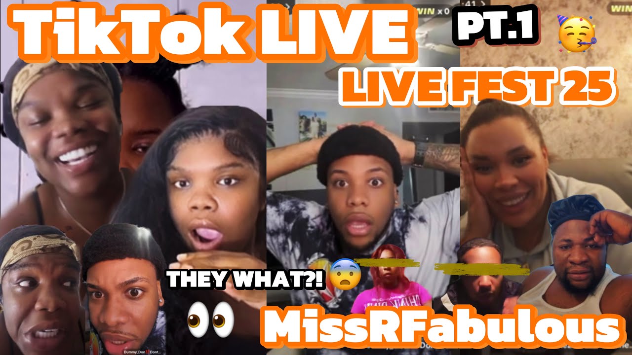 TikTok Live with MissRFabulous PT.1 | LIVE FEST 25 Round 2 Qualifier 🔥 ...