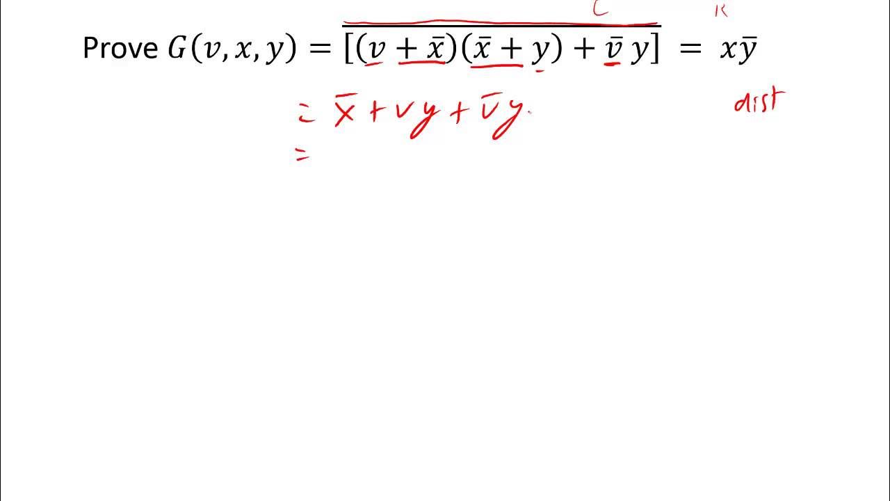 Example: Boolean proof - YouTube