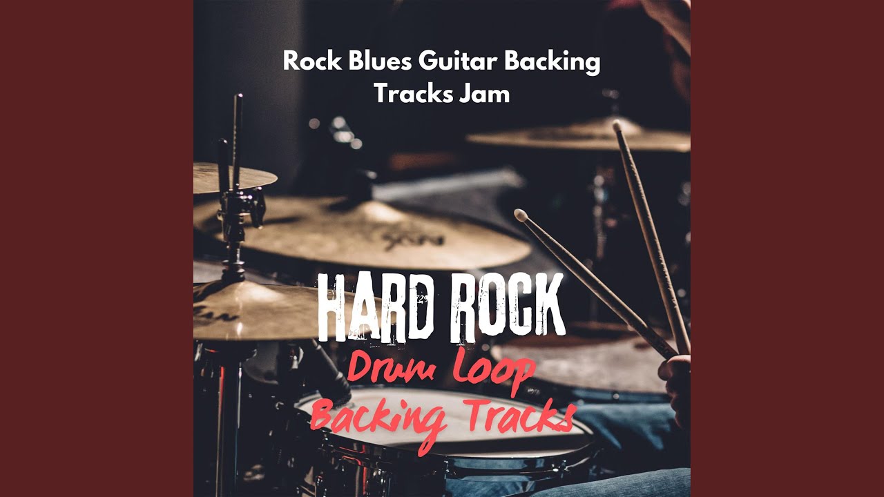 Hard Rock Drum Loop Backing Track 82 bpm - YouTube