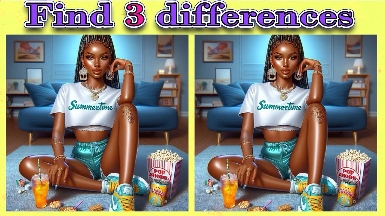 Spot the Difference Game | 3 Differences #93 - YouTube