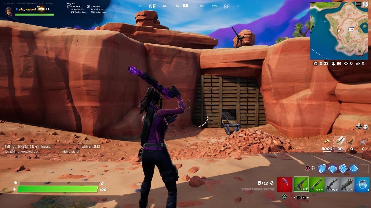 Fortnite Secret Location Chapter 3 season 1 [4K] - YouTube