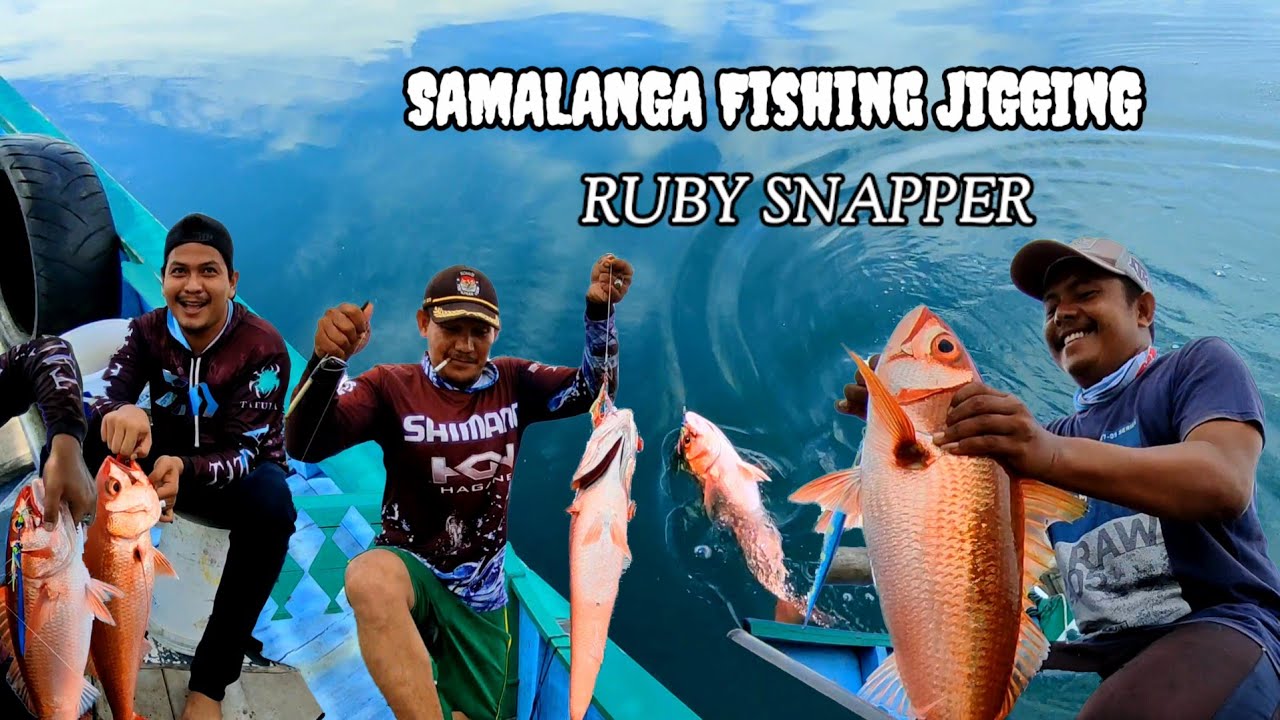 RUBY SNAPPER JIGGING Di Spot LEGEND Strike Bertubi-tubi Dengan CB_JIG TIRA-TIRA - YouTube