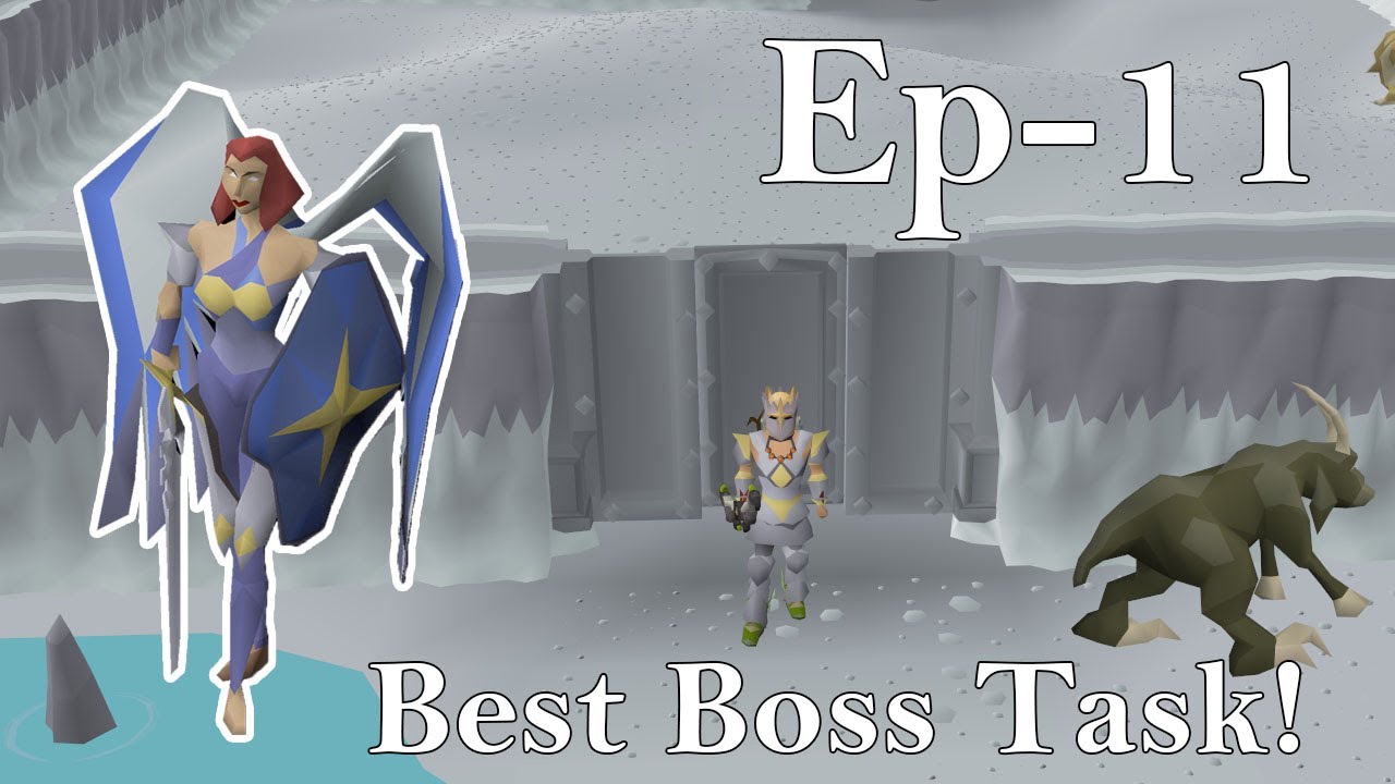 My First & Best Boss Slayer Task! We got a BIG DROP Road To Max! (OSRS ...