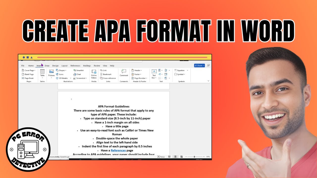 How To Create APA Format In Word Full Guide 2025 YouTube How To Create APA Format In Word Full Guide 2025 YouTube
