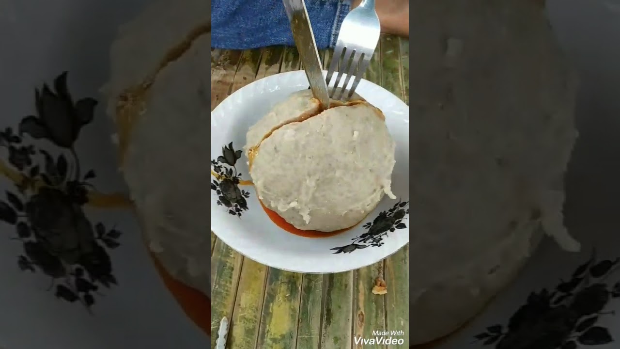 Bakso Lava Jumbo Huda Jaya Sidayu - YouTube