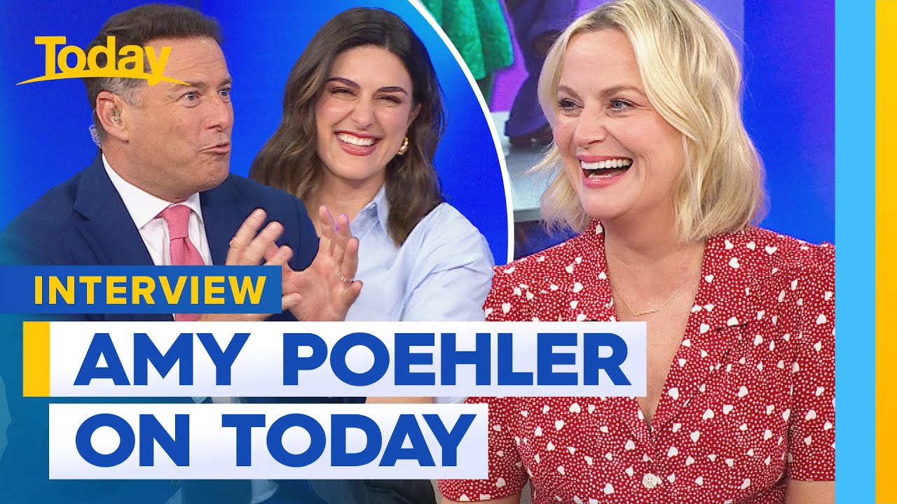 Amy Poehler's exclusive chat with Today | Today Show Australia - YouTube