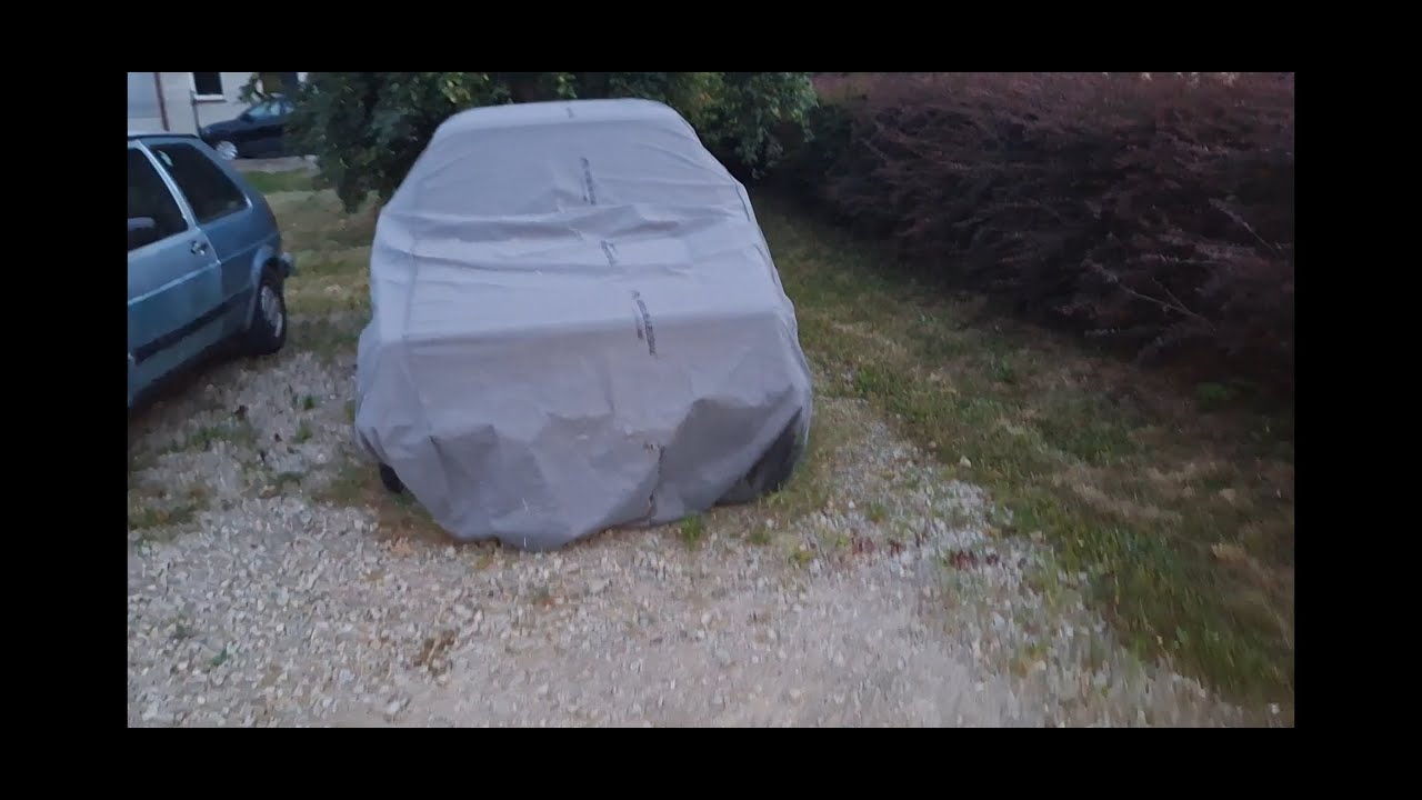 Volkswagen Jetta A2 1,8l 1988 first start in 1 year. - YouTube