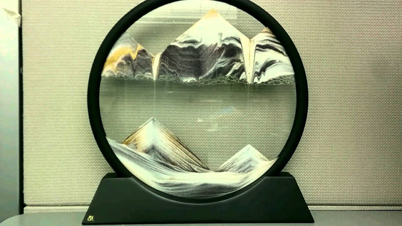 Sand Painting Time Lapse - YouTube