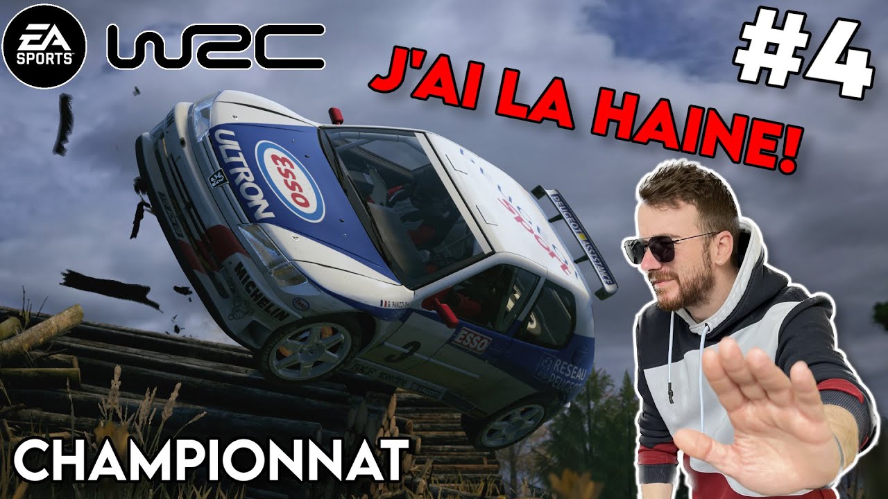 EA SPORTS WRC: J'AI LA HAINE!!! Championnat club. 306 MAXI épisode 4 ...