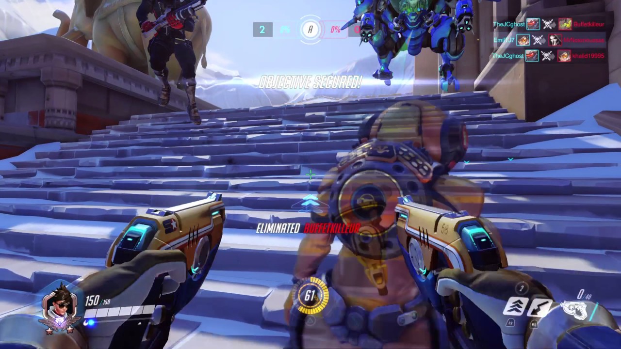 Overwatch - PS4 - Ranked: Tracer Gameplay: Master/Grandmaster Rated ...