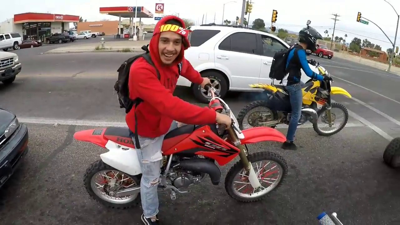 Yz85 bikelife - Guy Asks For A Video - YouTube