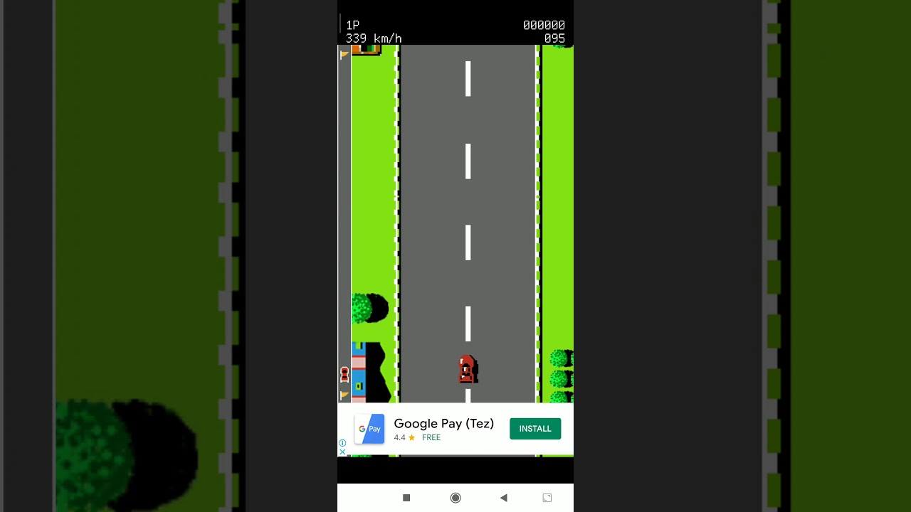 Road Fighter 8 bit old game 🎮 childhood game, While you are lockdown ...