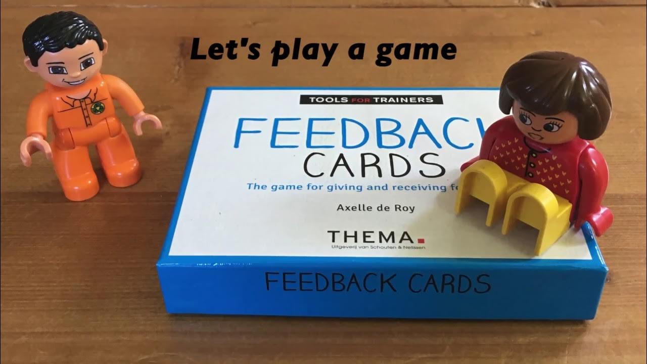 FEEDBACK CARDS - the feedback game for trainers and managers - YouTube