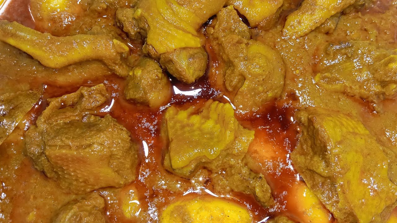 বাটা মশলা দিয়ে গন্ধ ছাড়া হাঁসের মাংস রান্নার রেসিপি। Duck Meat ...