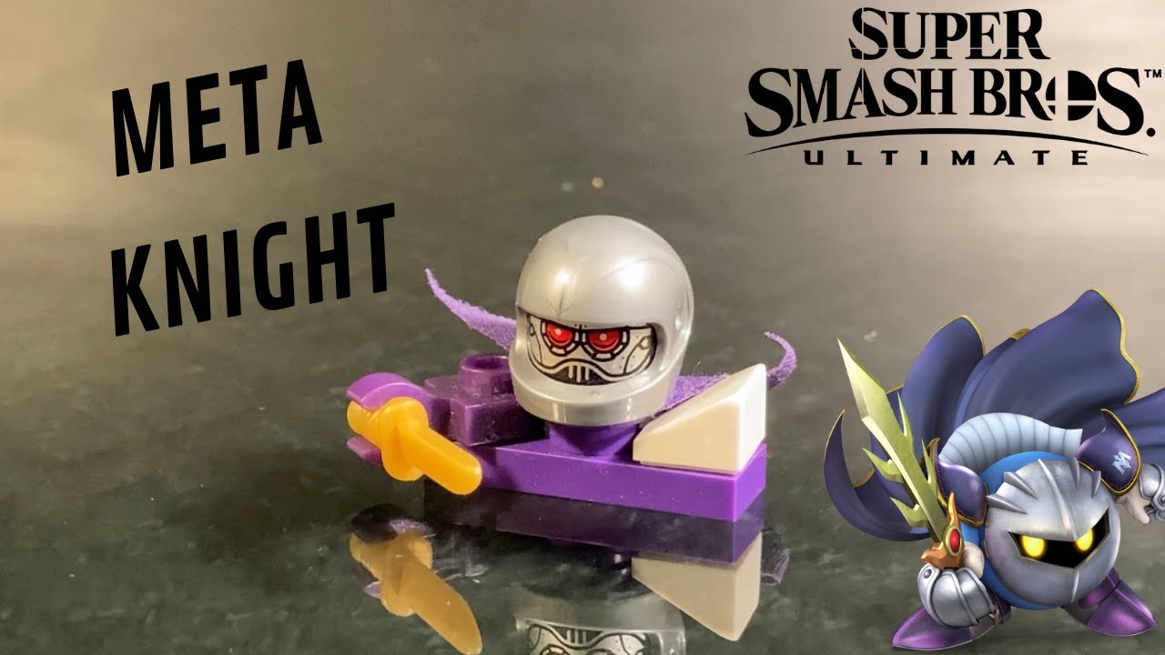 LEGO Metaknight Custom Minifigure Showcase- Smash Ultimate - YouTube