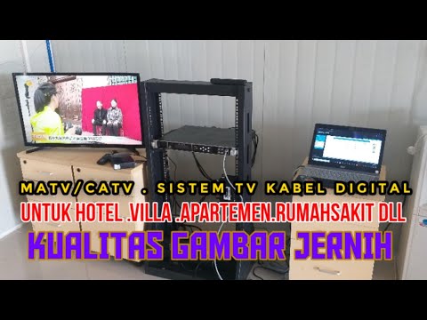 MATV/CATV DIGITAL RUMAHSAKIT ,HOTEL APARTEMEM.MES KARYAWAN - YouTube