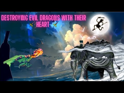 DESTROYING THE EVIL DRAGONS WITH THE SWORD MADE OF THEIR HEART ( DRAGON ...