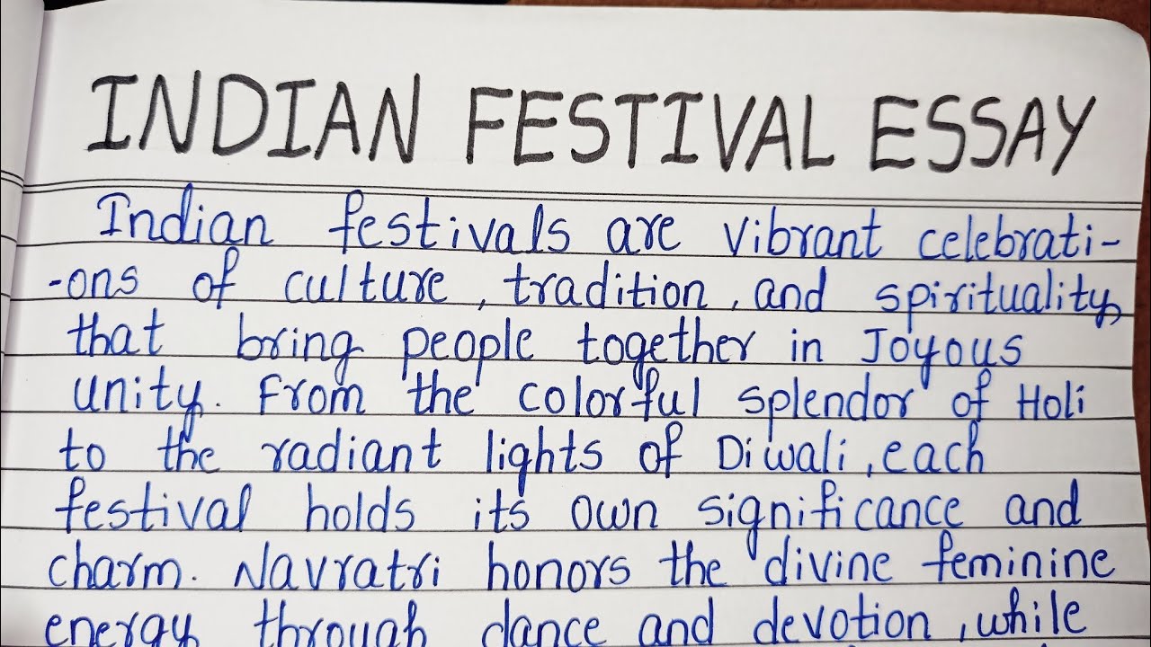 Indian Festival Essay , Indian festival essay in english, Indian ...