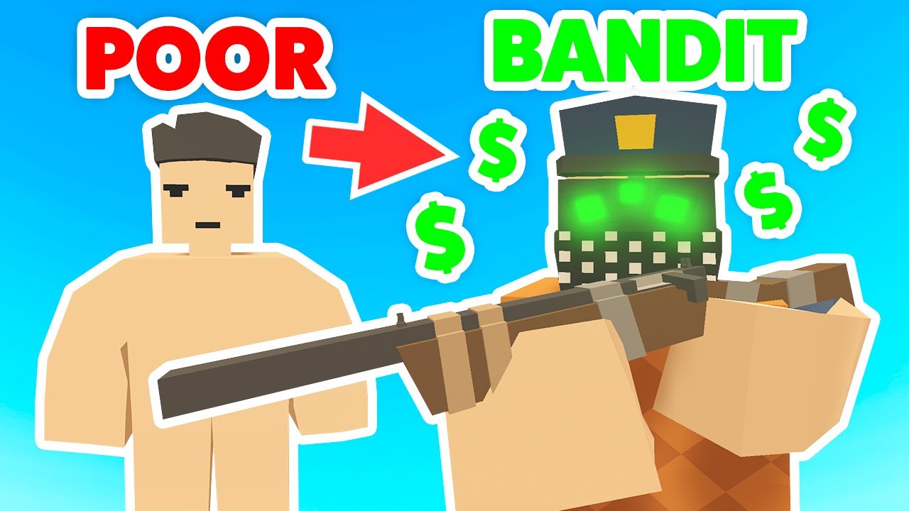 POOR to a RICH BANDIT in Unturned - YouTube