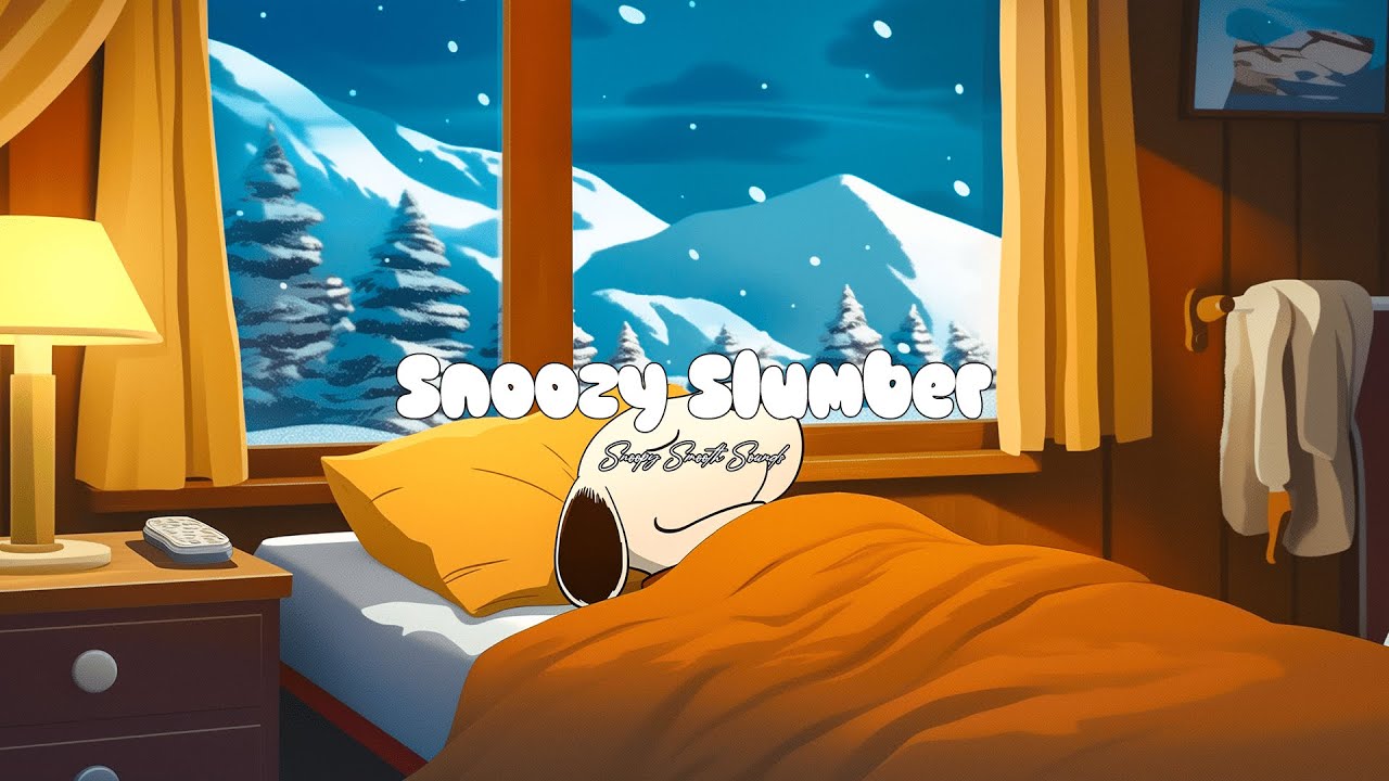 Snoozy Slumber 😴 Cozy Winter Lofi for Deep Relaxation and Sleep - YouTube