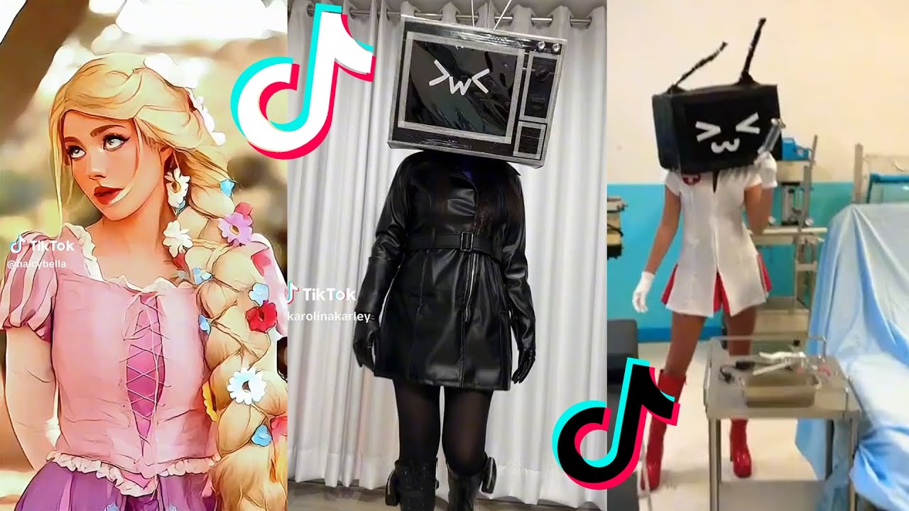 Random Cosplay TikTok Compilation (Cameraman,TVman,anime) #72 - YouTube