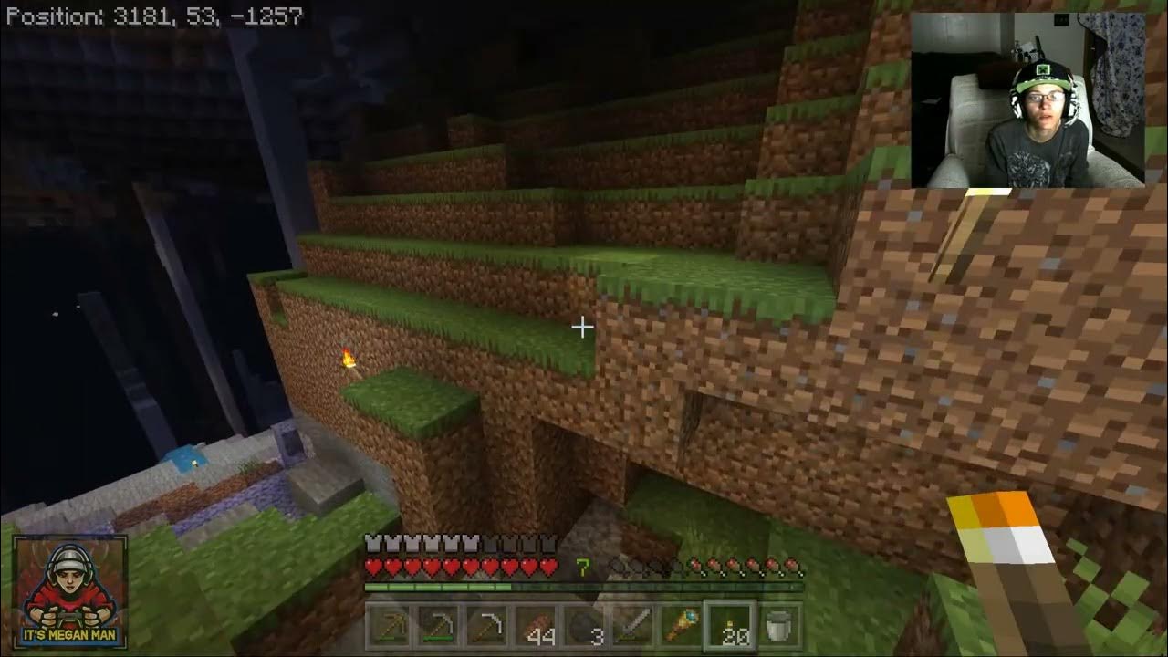 Minecraft - Checking out a cave part 3 - YouTube