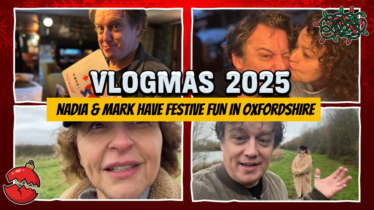 Vlogmas '25 Day 16 Nadia & Mark Go to OXFORDHSIRE For Some FESTIVE FUN ...