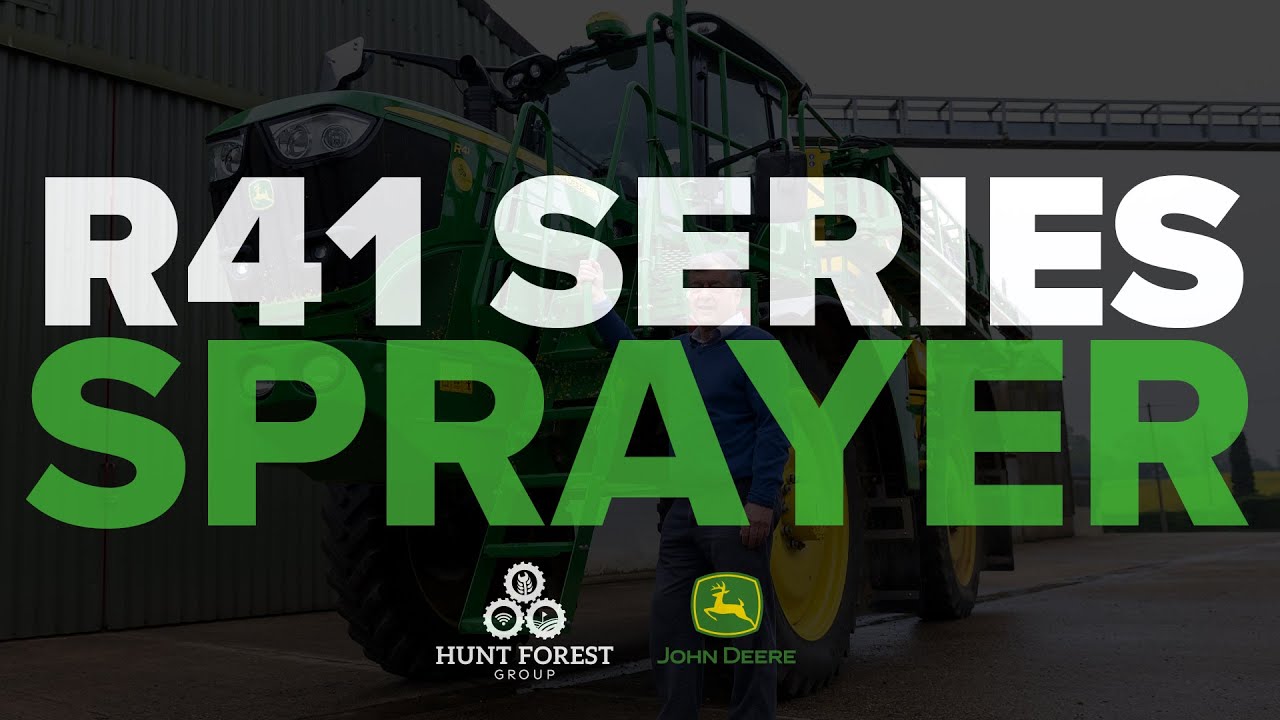 John Deere R41 Series Sprayer - YouTube