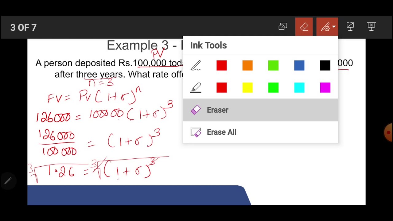 Tvm 7: R Calculation - YouTube