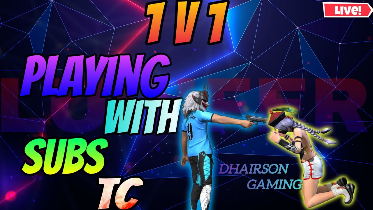 DHAIRSON GAMING || Live || Free Fire Max #Lucifer yt 777 - YouTube