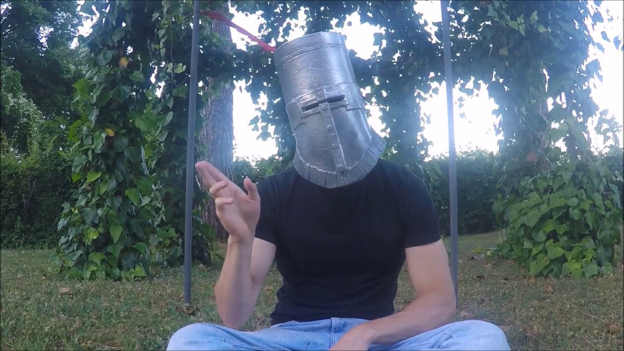 Solaire Knight Helmet Cosplay - YouTube